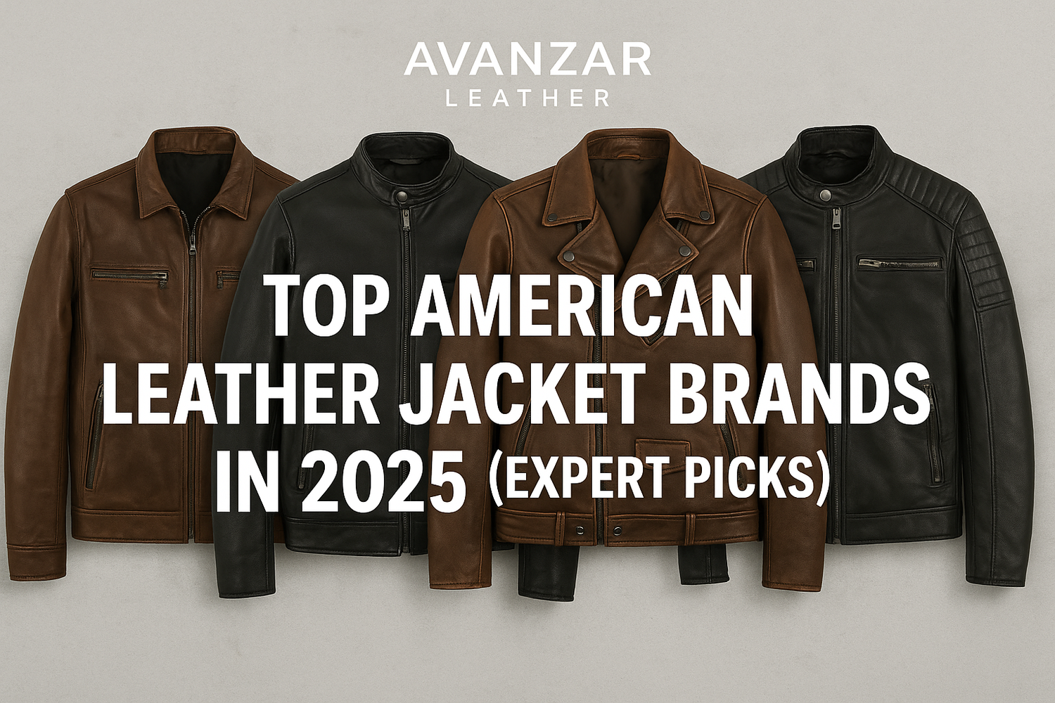 Top American Leather Jacket Brands in 2025