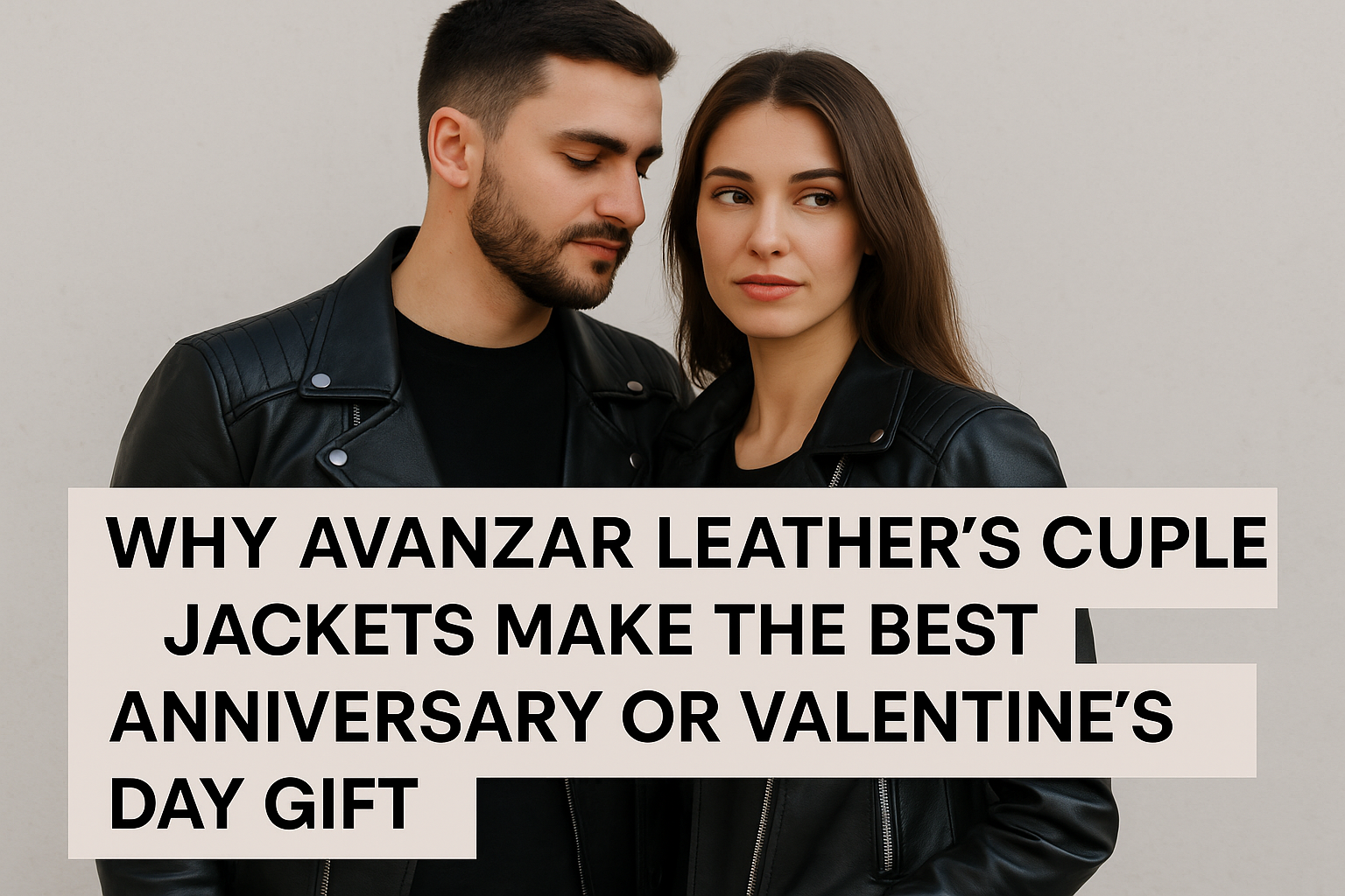 Best Couple Leather Jackets for Anniversary | Avanzar Leather