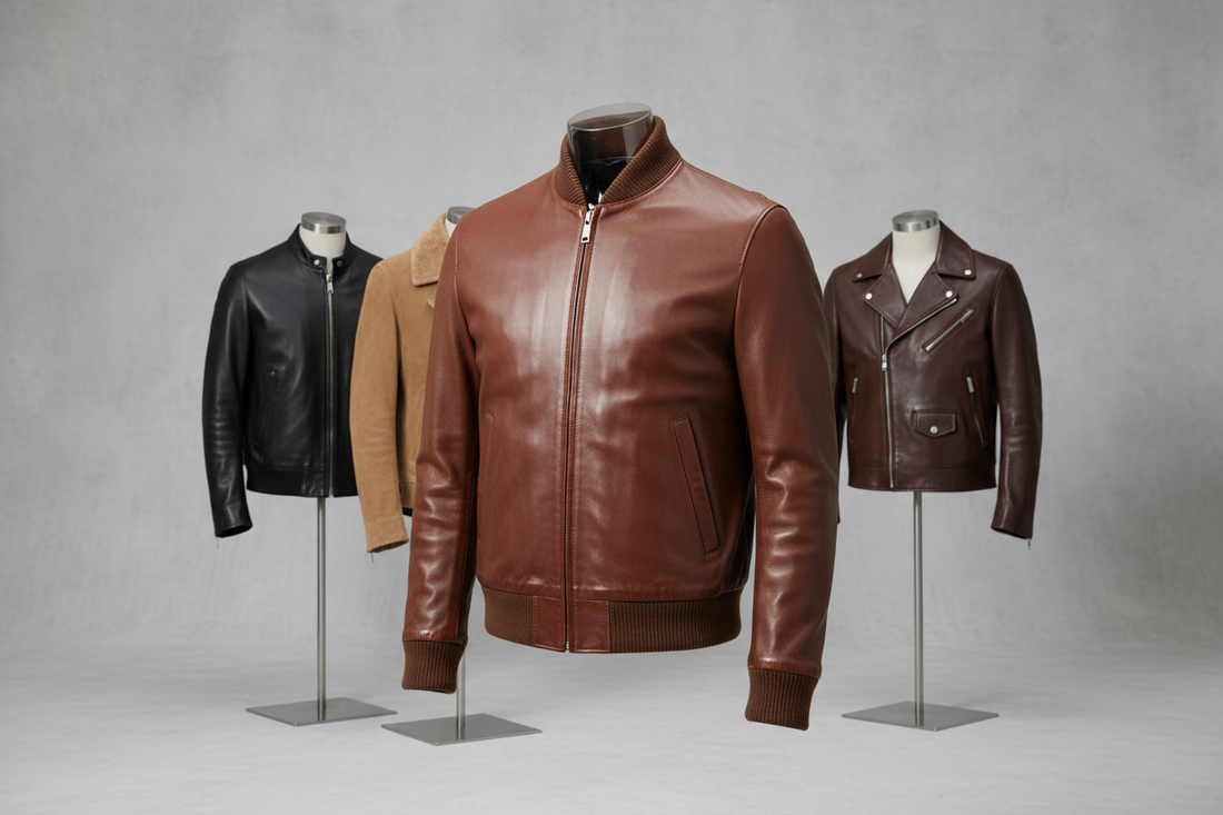 Best Men’s Leather Bomber Jackets 2025 | Avanzar Leather