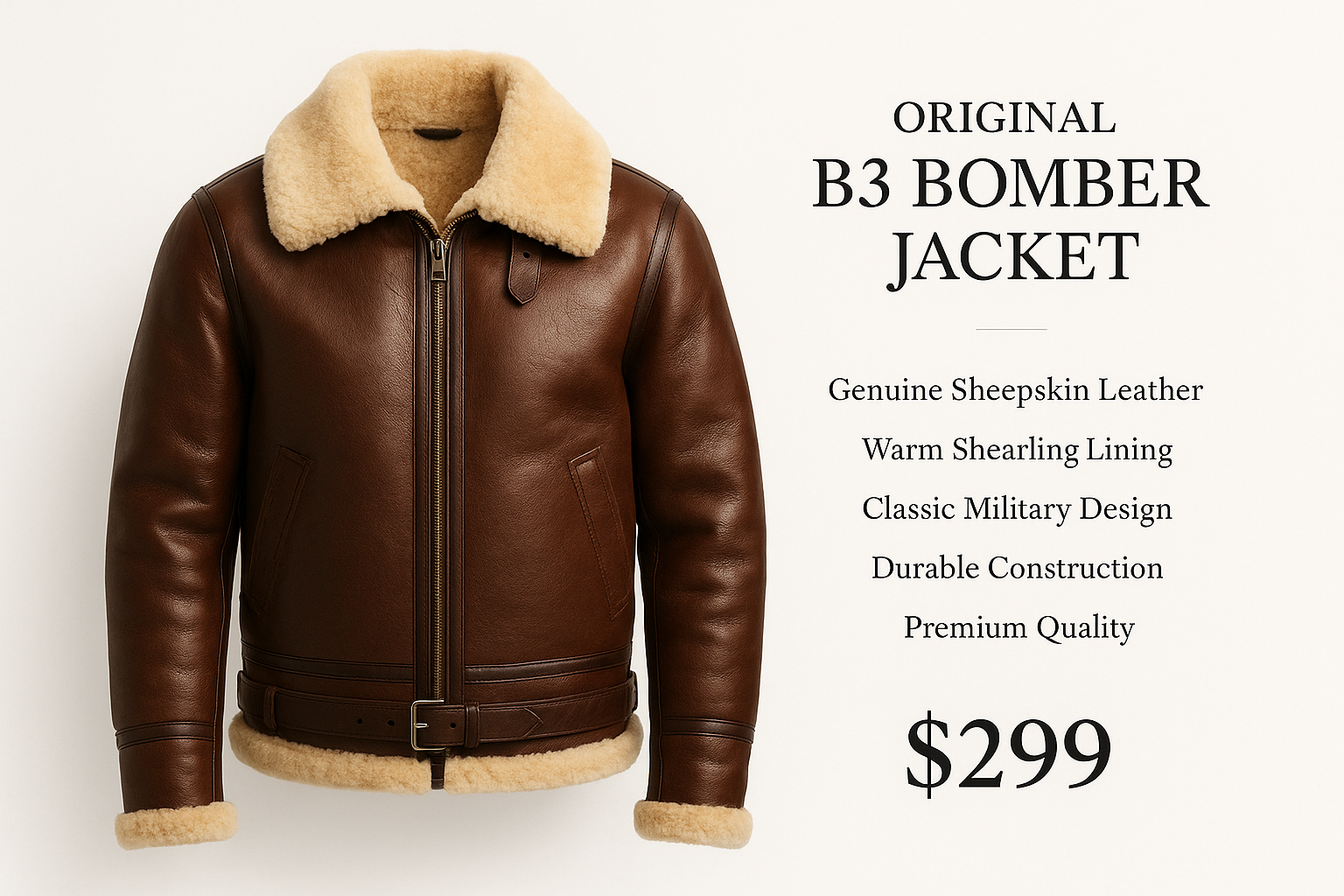 Original B3 Bomber Jacket Key Features, Price & Styling Guide