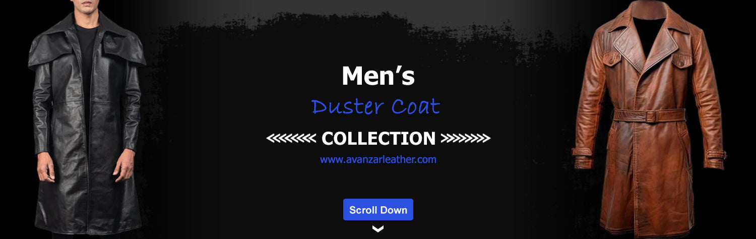 Duster Coat - Leather Duster Coats & Duster Jackets | Avanzar