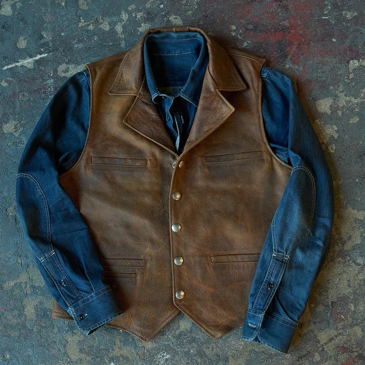 Leather Vests for Men - Rugged Style | Avanzar Leather